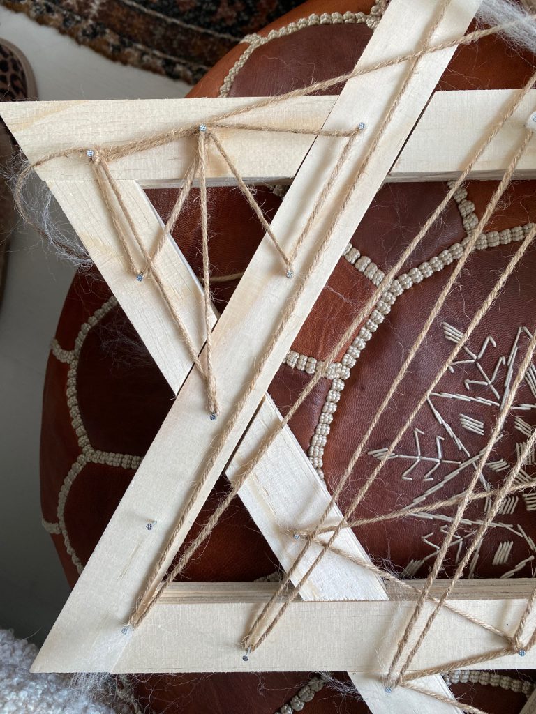 DIY ster met lontwol weven! - Happy Handmade living