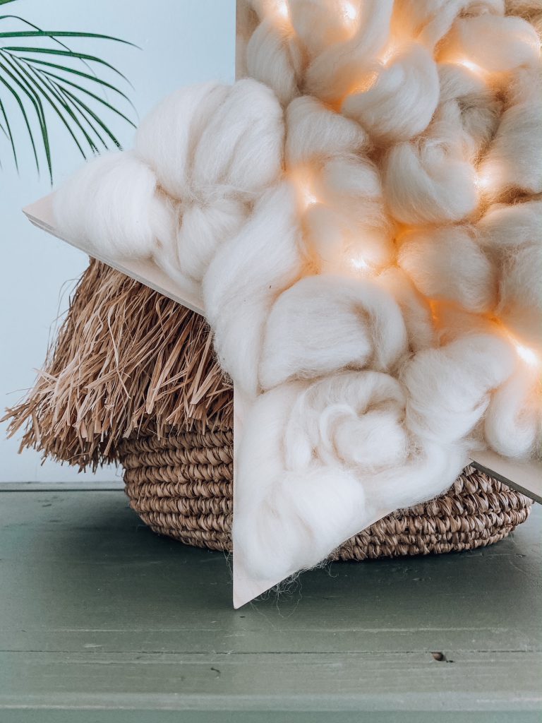 DIY ster met lontwol weven! - Happy Handmade living