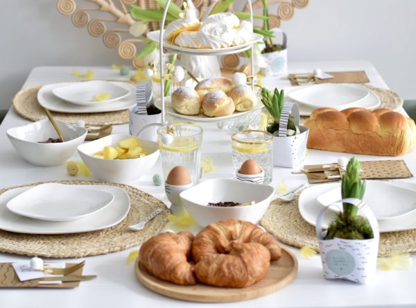 Frisse voorjaars Paastafel - Happy Handmade living